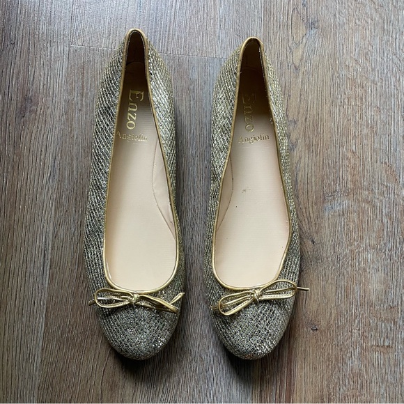 Enzo Angiolini | Shoes | Enzo Angiolin Size 75mballet Flat Shiny ...